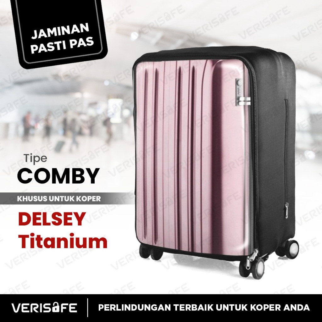 Jual VERISAFE Sarung Koper for Delsey Titanium - Cover Koper Aman ...