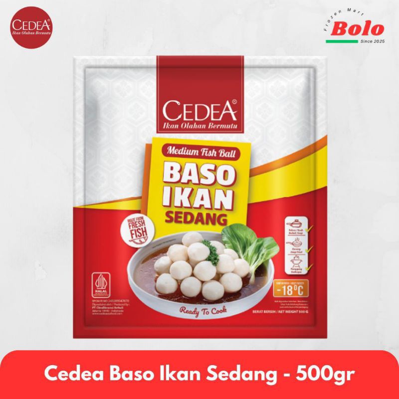 Jual Cedea Bakso Ikan Sedang 500gr | Shopee Indonesia