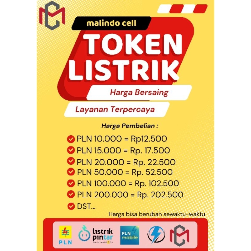 Jual PROMO TOKEN LISTRIK MURAH DAN CEPAT ON 24 JAM | Shopee Indonesia