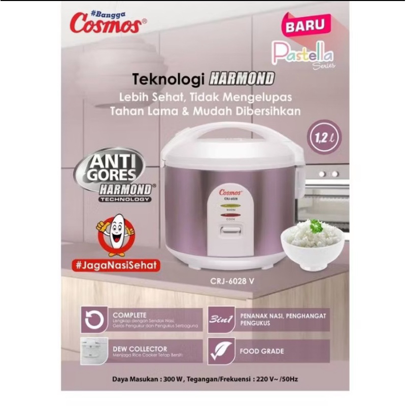 Jual cosmos harmond - Rice Cooker 1,2L | Shopee Indonesia