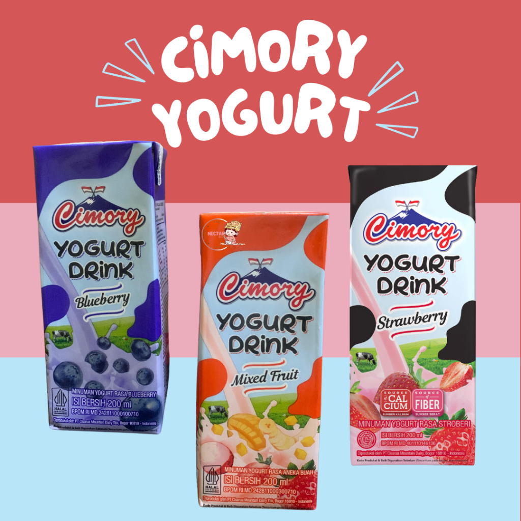 Jual Cimory Yogurt Drink (1 karton/24pcs/200ml) | Shopee Indonesia