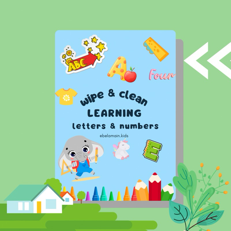 Jual Activity Book Tracing Menebalkan Huruf dan Angka - Worksheet ...