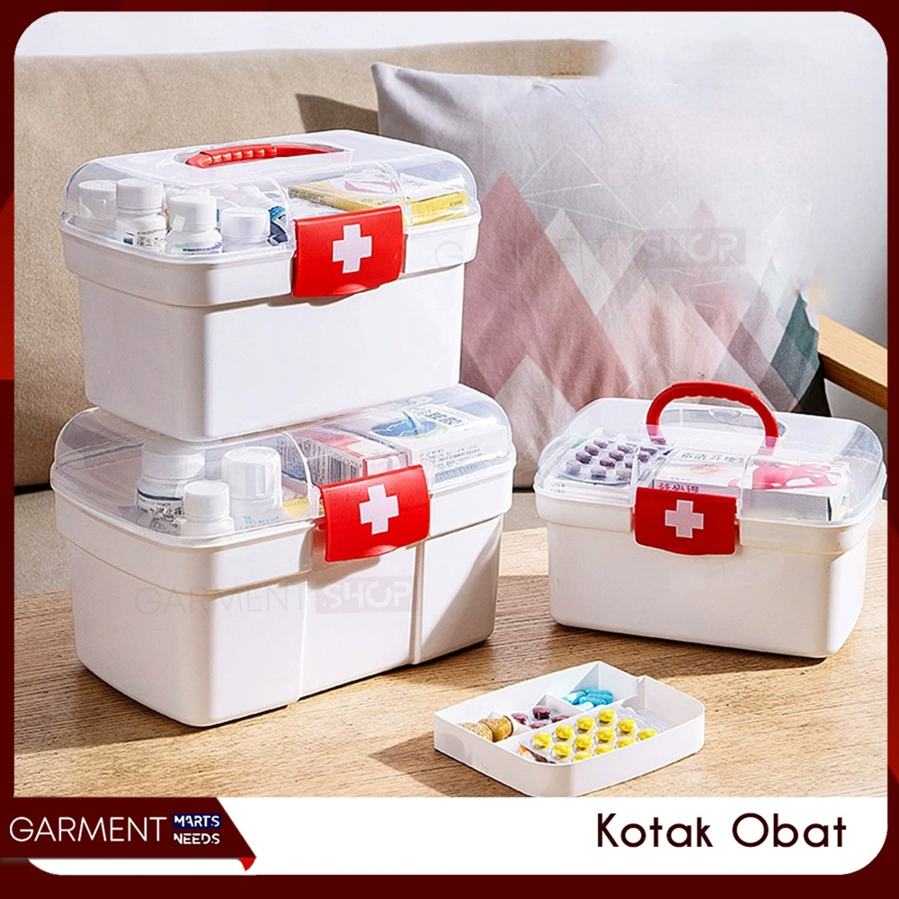 Jual WABATBB - Kotak Obat P3K Penyimpan Obat-obatan Harian Darurat ...