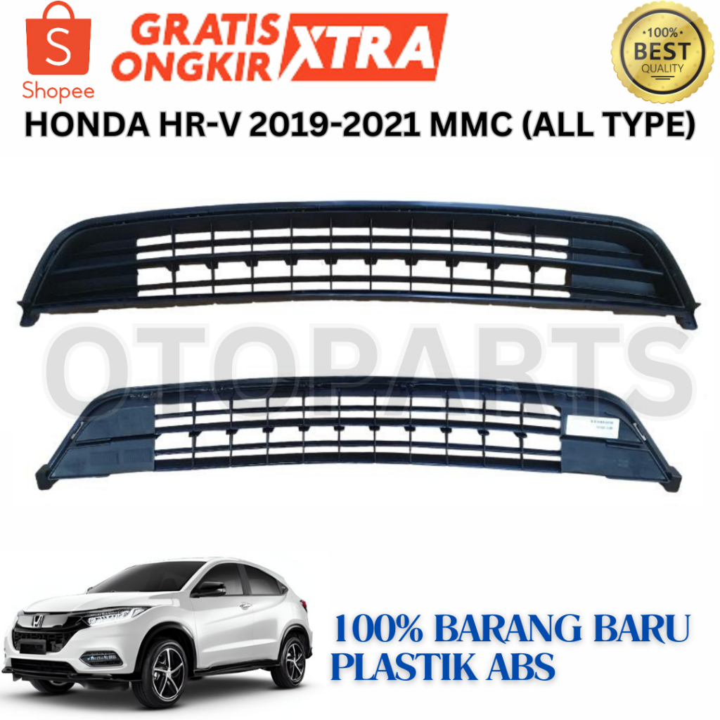 Jual 71103-T7W-A00 GRILLE RAM KUMIS BUMPER BEMPER DEPAN HRV HR-V ...