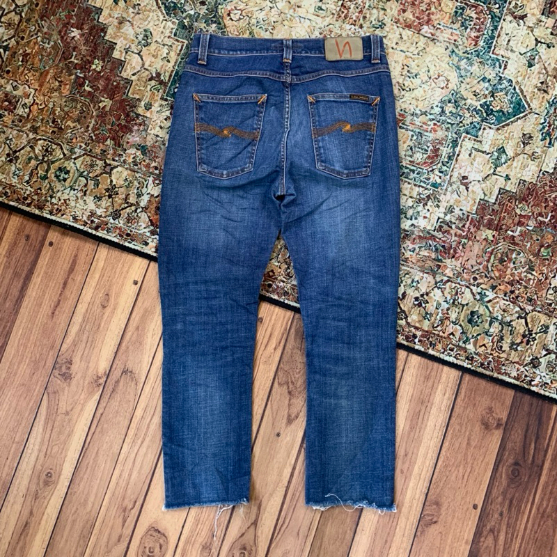 Jual Nudie jeans lean dean orange indigo | Shopee Indonesia