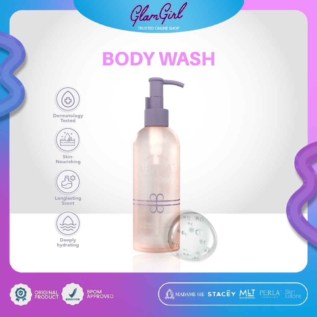 Jual PERLA Essentials Body Wash 300 ml | GLAM GIRL OFFICIAL | Shopee ...