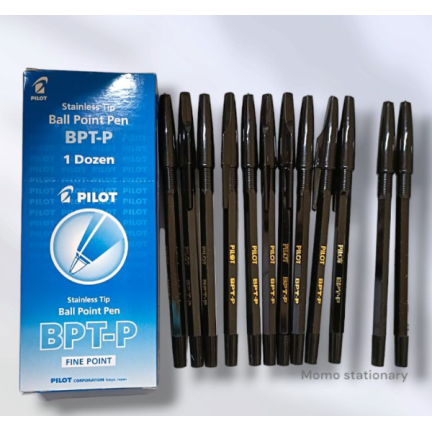 Jual PULPEN BPTP PILOT HITAM /PEN PILOT WARNA HITAM / BALLPOINT BPTP ...