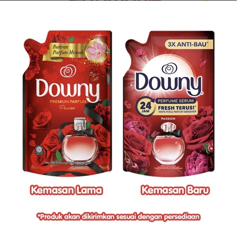 Jual Downy Pelembut dan Pewangi Pakaian Passion (Laundry Softener) 600 ...