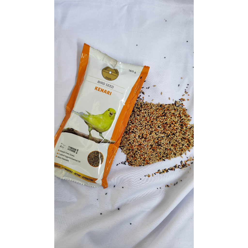 Jual gc kenari pakan burung kenari gold coin makanan harian kenari ...