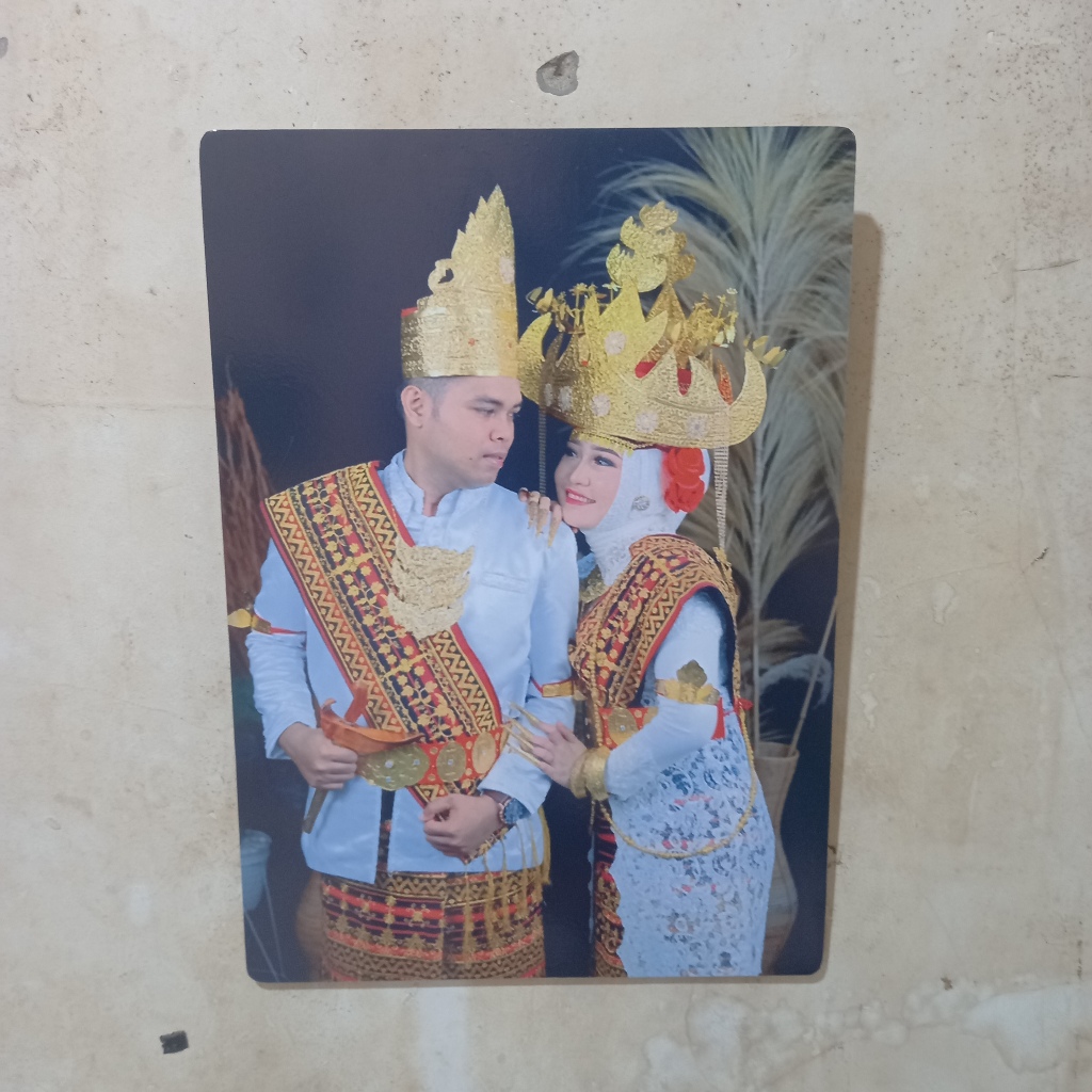 Jual Paket Cetak Foto Blok List Hitam Media Papan / Kayu MDF Ukuran 18R ...