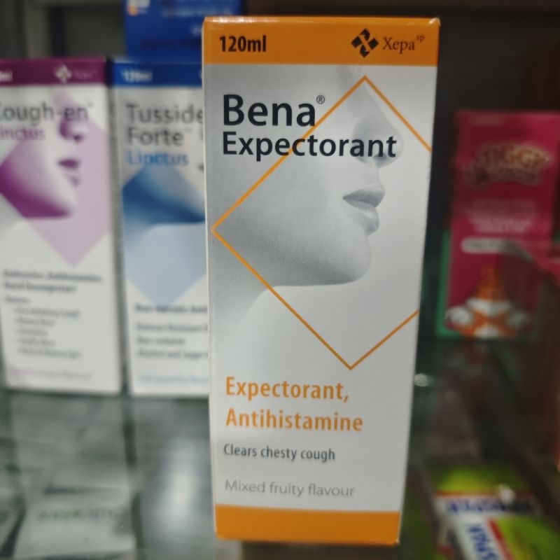 Jual BENA EXPECTORANT 120ML batuk dahak dan pilek anak dan dewasa ...