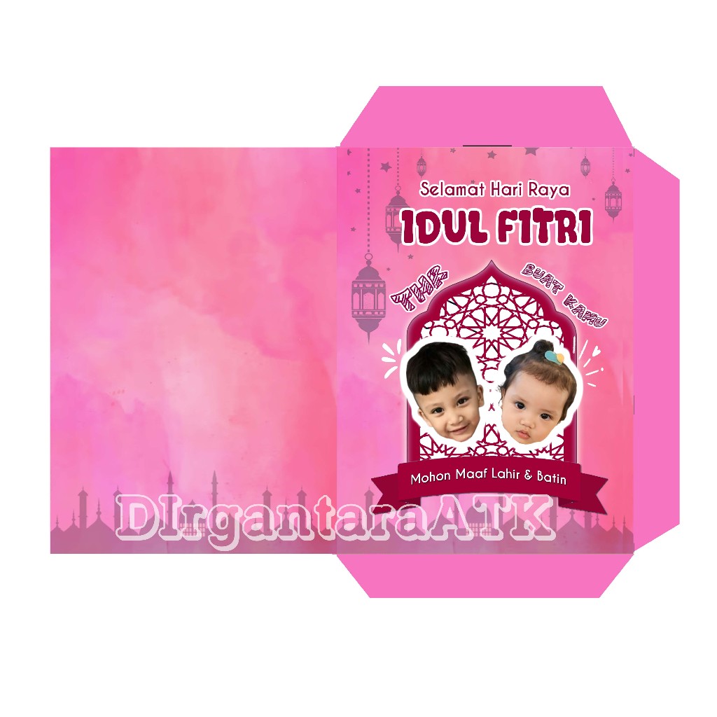 Jual Amplop Lebaran Custom Unik Amplop Aestetik Angpau Lebaran | Shopee ...