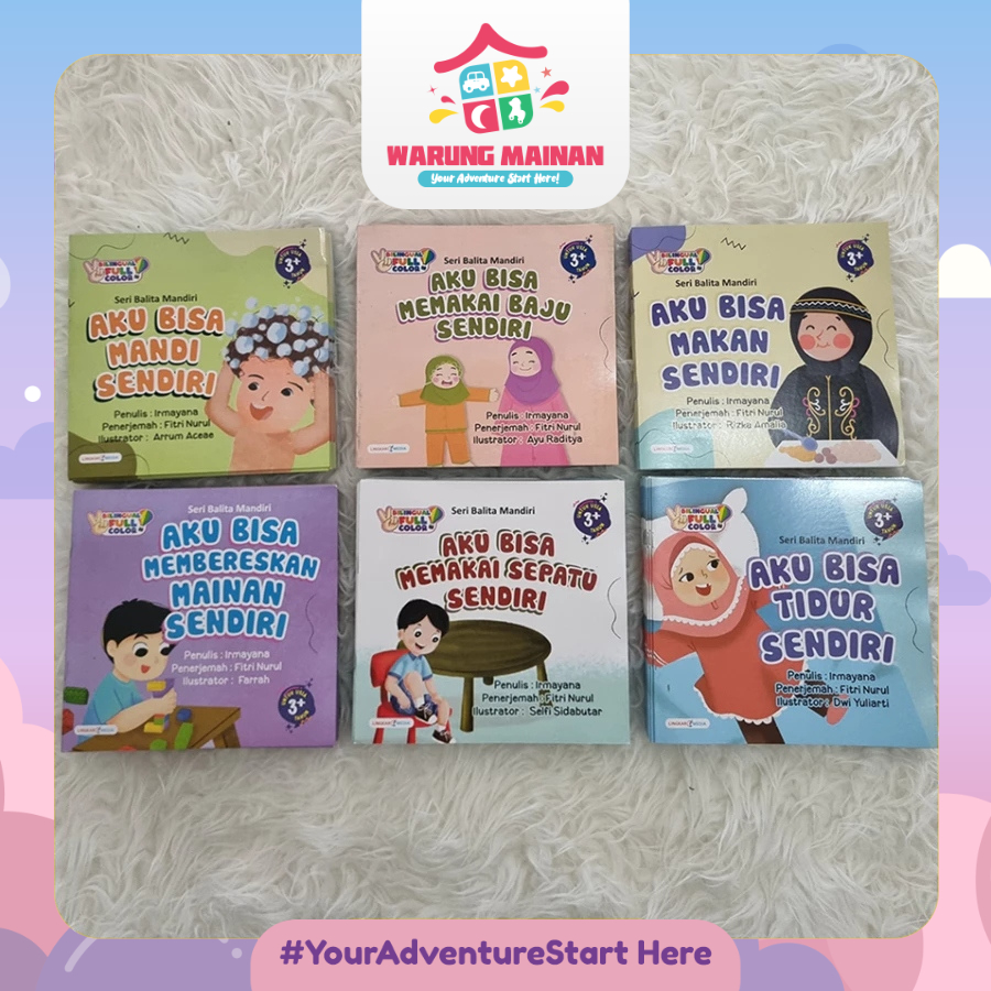 Jual [WARUNGMAINAN] [BK11] Buku Cerita Bergambar Anak Seri Balita Mandiri | Shopee Indonesia