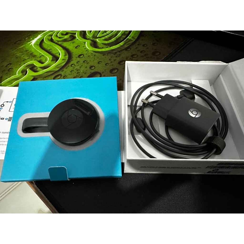 Jual Google Chromecast 2nd Gen - Kondisi Normal, Lengkap dengan Box ...