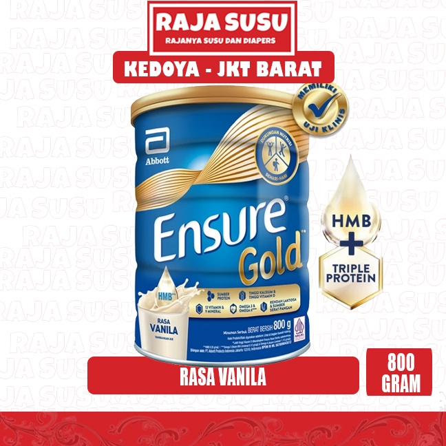 Jual ENSURE GOLD VANILA 800GR - RAJA SUSU | Shopee Indonesia