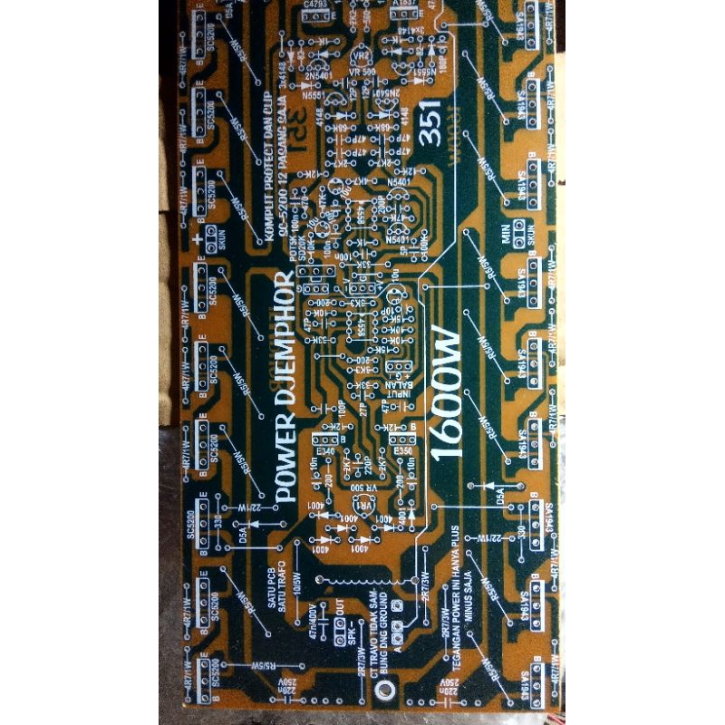 Jual pcb power ampli gb crown 1600w | Shopee Indonesia