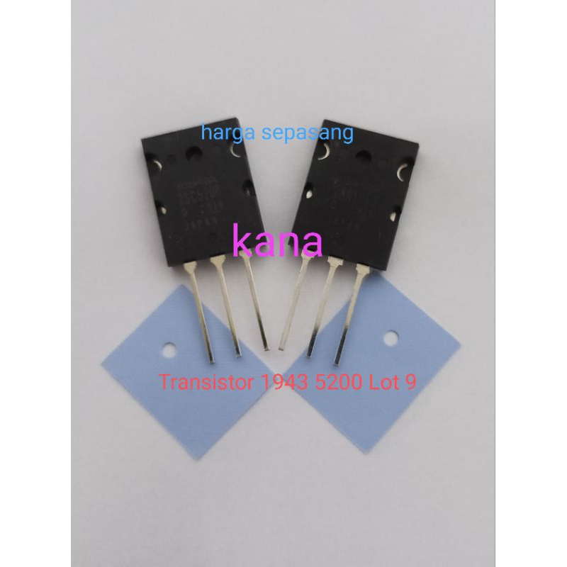 Jual Transistor Toshiba 2SC5200 2SA1943 Original Lot 918 + Mika | Shopee Indonesia