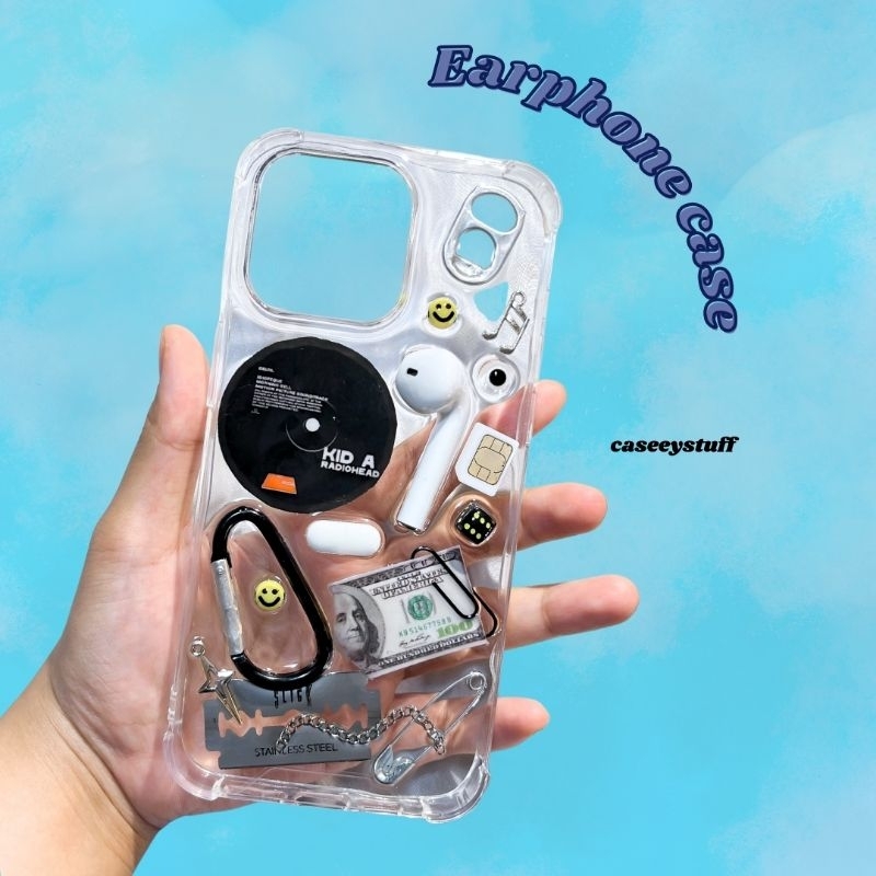 Jual [NEW!!] CUSTOM Earphone case for Android & Iphone | Shopee Indonesia