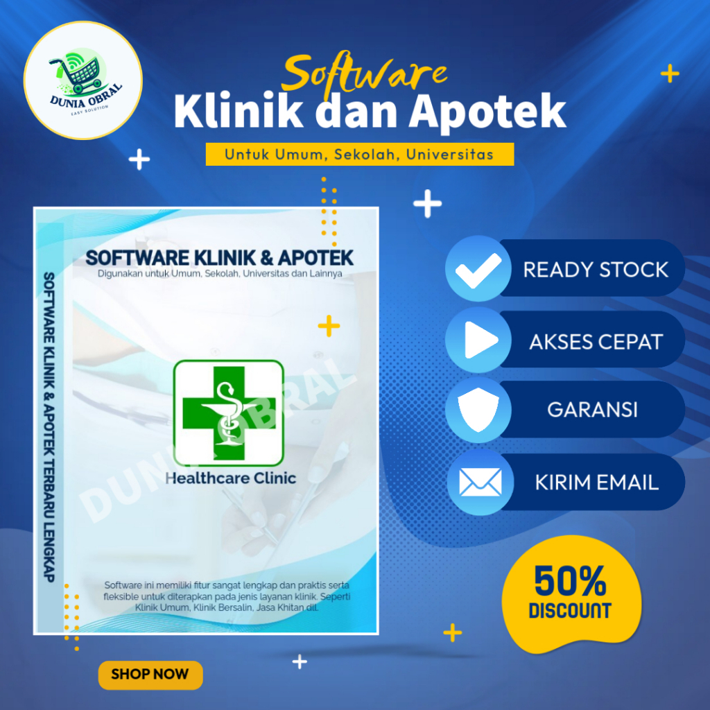 Jual Software Klinik Dan Apotek Program Kasir Klinik & Apotik MIS ...