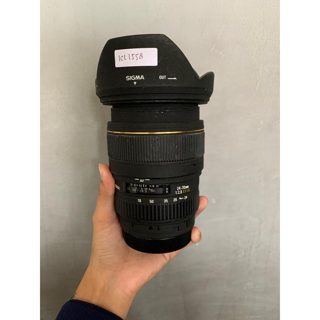 Jual LENSA SIGMA 24-70MM F2.8 FOR CANON | Shopee Indonesia