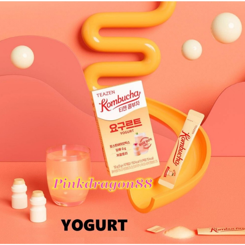 Jual TEAZEN Kombucha Tea Lemon Berry Peach Pineapple Shine Muscat ...