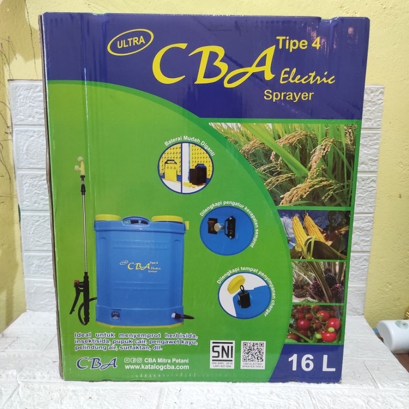Jual SPRAYER CBA ULTRA TIPE 4 16 LITER ALAT SEMPROT PERTANIAN | Shopee ...