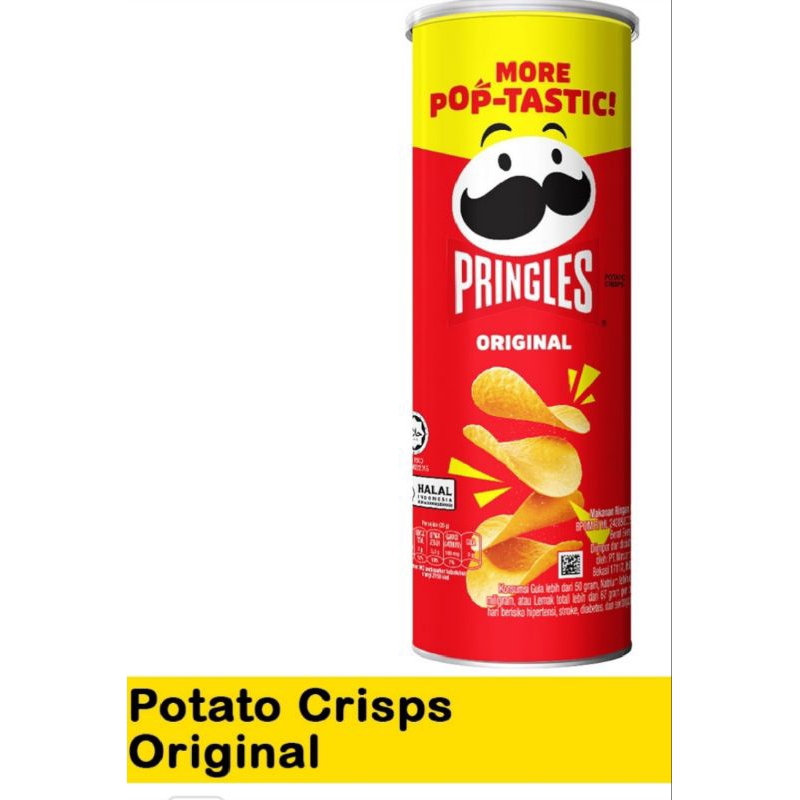 Jual PRINGLES BERAT 102 GR ORIGINAL | Shopee Indonesia