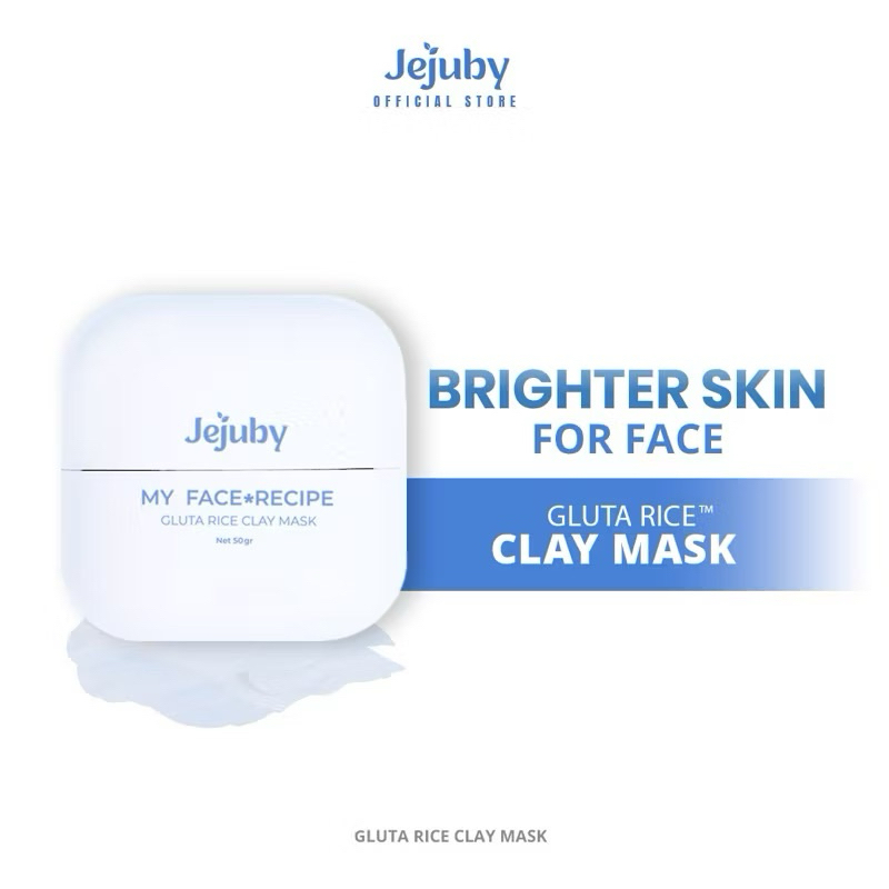 Jual JEJUBY GLUTA RICE CLAY MASK For Acne-Rice Mask-Face Mask|Jejuby ...