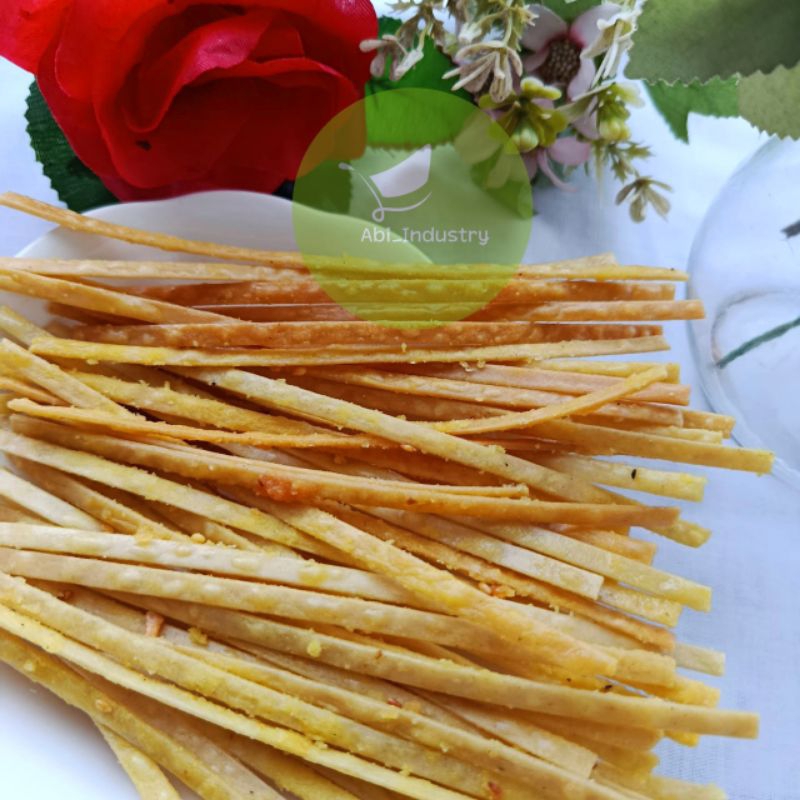 Jual Makanan Ringan Mie Lidi Rasa Jagung Manis Cemilan Mi Lidi Renyah ...