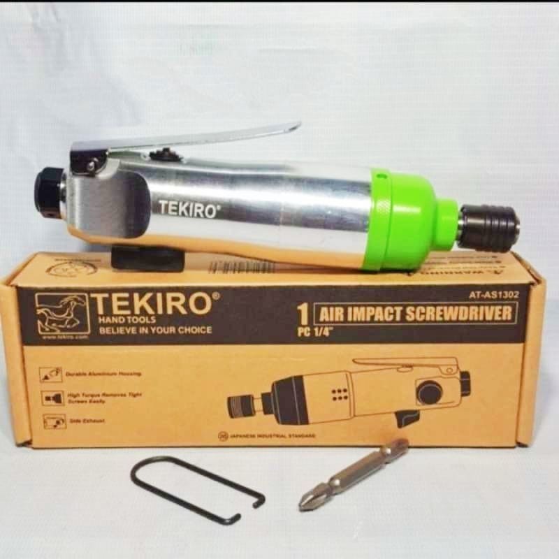 Jual TEKIRO AIR IMPACT SCREWDIVER 1/4INCH OBENG ANGIN TEKIRO AIR ...