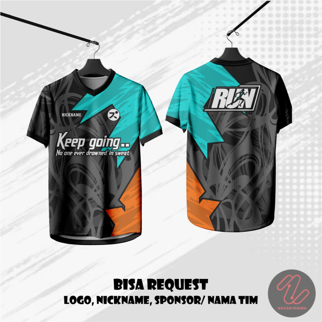 Jual Baju Jersey Pria/Wanita Run Special Edition Custom suka suka ...