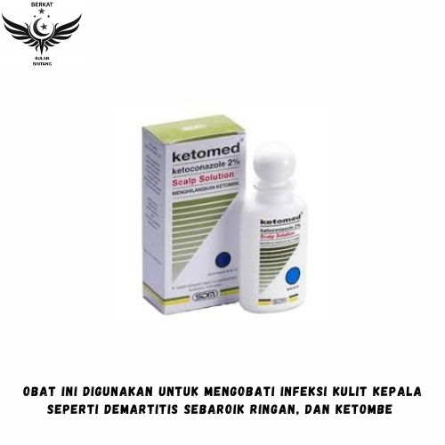 Jual Ketomed Scalp Solution - Shampo SAMPO Ketombe 60ml - Ketomed SS ...