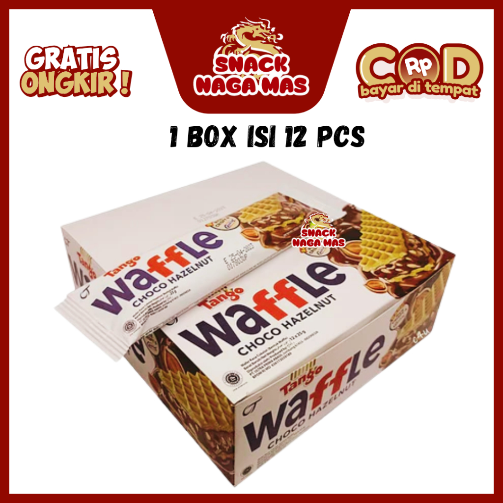 Jual TANGO WAFFLE WAFER BOX [1 BOX ISI 12 PCS] | Shopee Indonesia