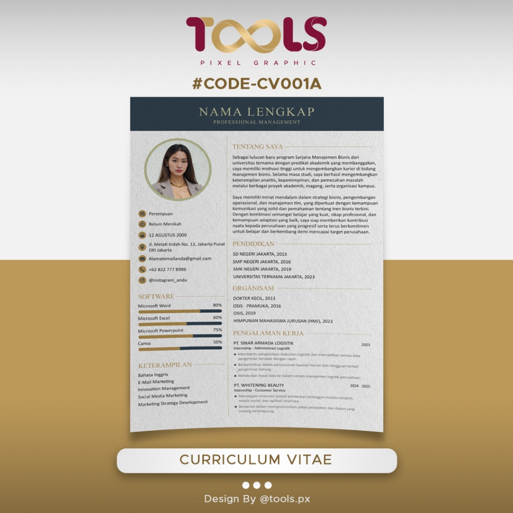 Jual DESAIN CV | CURRICULUM VITAE | JASA PEMBUATAN CV | DAFTAR RIWAYAT ...