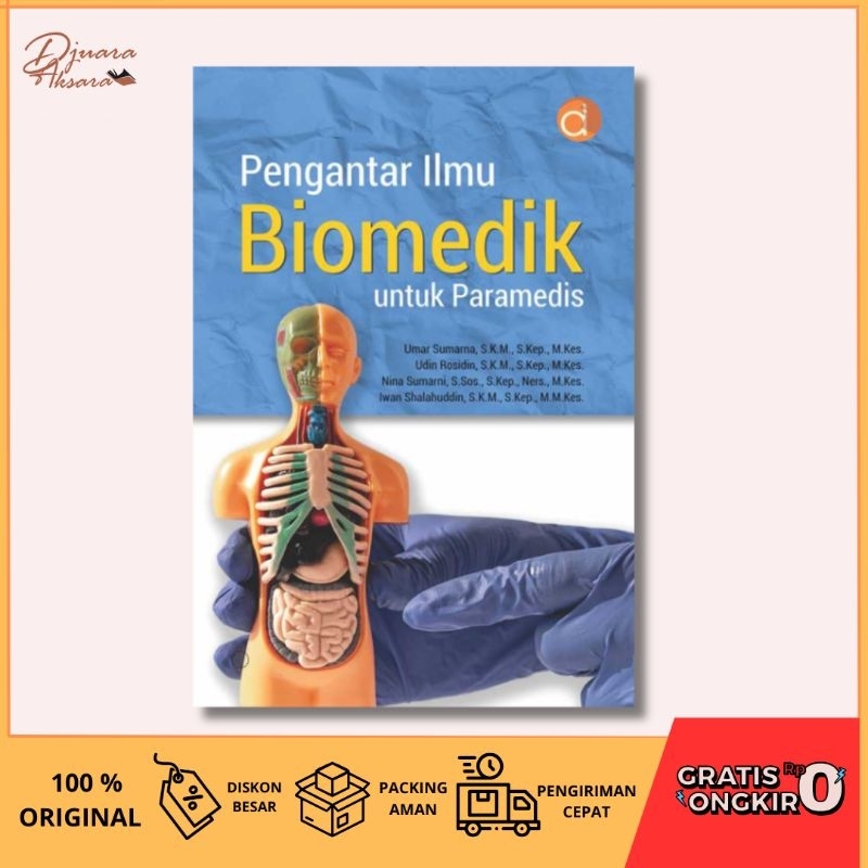Jual Buku Kedokteran - Buku Pengantar Ilmu Biomedik untuk Paramedis - Original | Shopee Indonesia