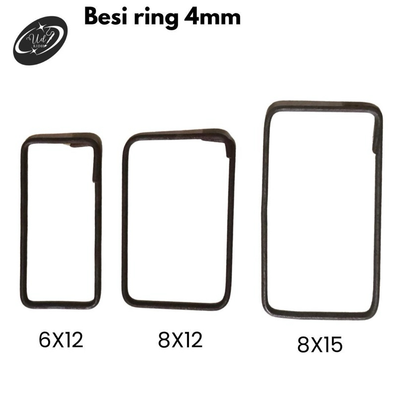 Jual Besi cincin/ring behel/besi begel kolom 4 MM ukuran 6X12, 8X12 ...