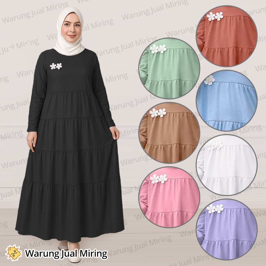 Jual Gamis Susun Dewasa Remaja Tanggung SMP SMA Jumbo L XL Bahan Jersey ...