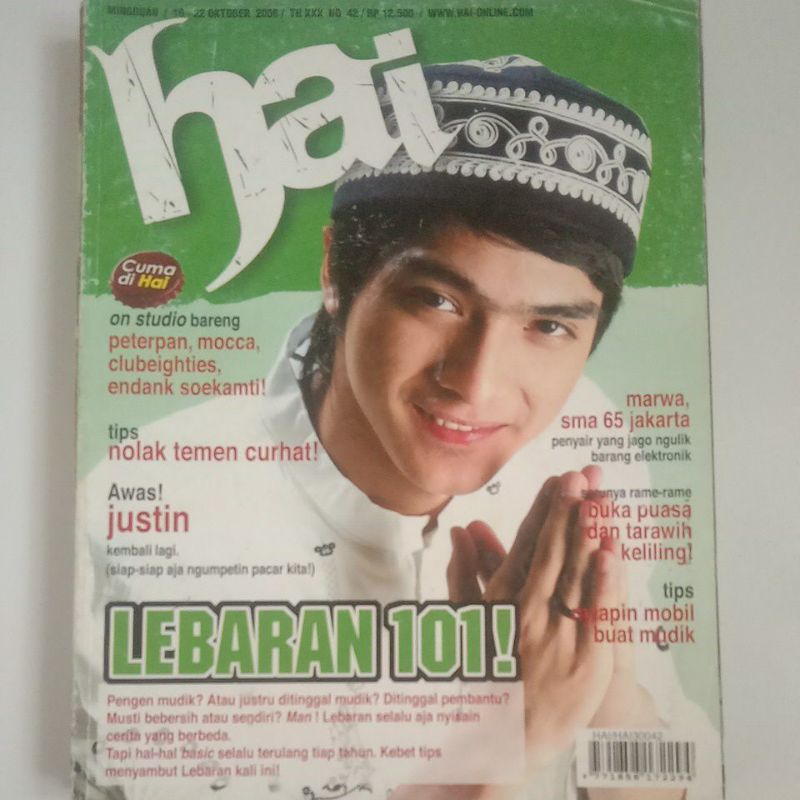 Jual Majalah Hai Tahun 2006 Cover Chilnadi Pratama Harun (Riki) | Shopee Indonesia