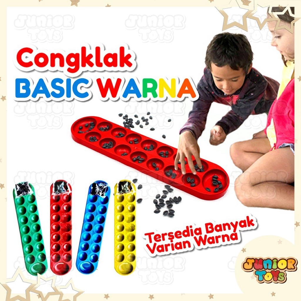Jual Mainan Tradisional Klasik Anak Congklak Dakon Warna Plastik 14 ...