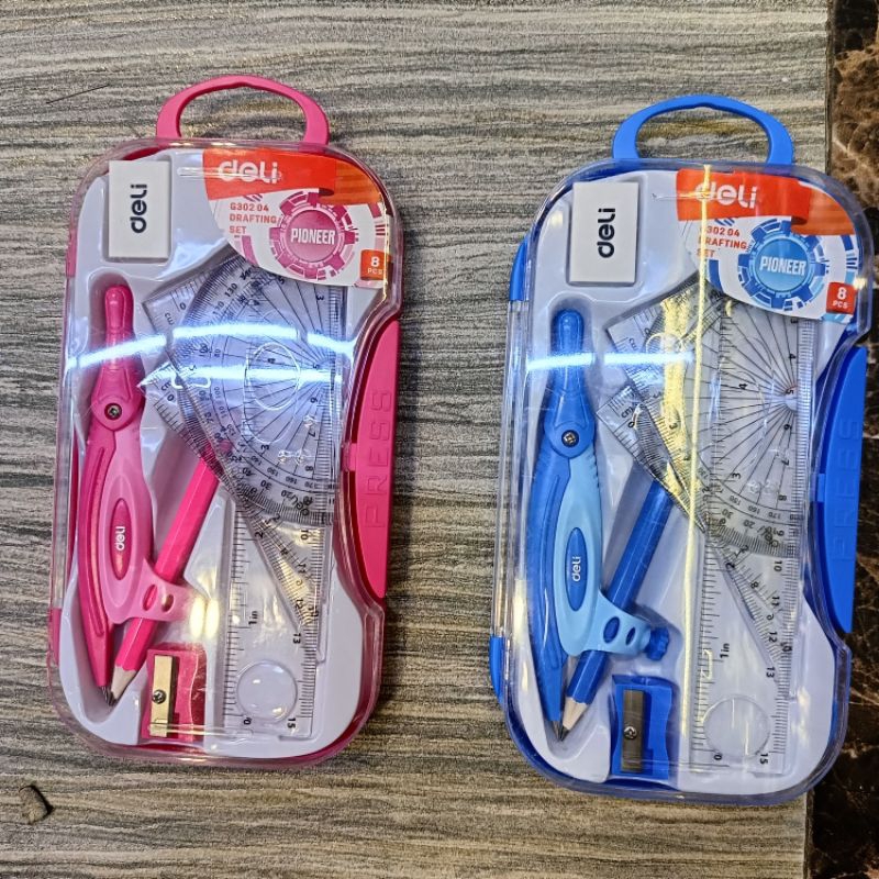 Jual Stationery Deli Drafting Full Set / Murah | Shopee Indonesia