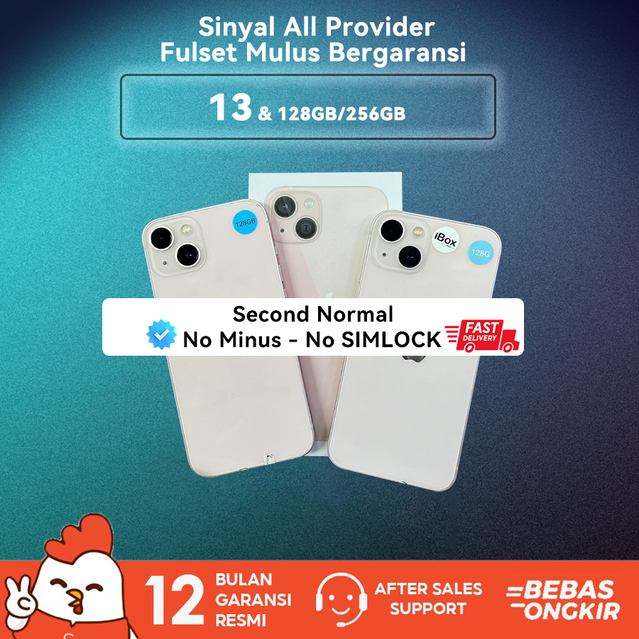 Jual Apple iPhone 13 128GB Fullset Second 100% Original - Rekomendasi Produk | Shopee Indonesia