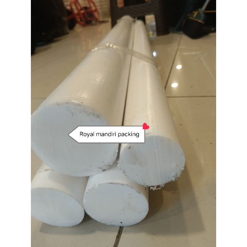 Jual Teflon rod ptfe / As Teflon Ptfe Batangan Dia.130mm x 100cm | Shopee Indonesia