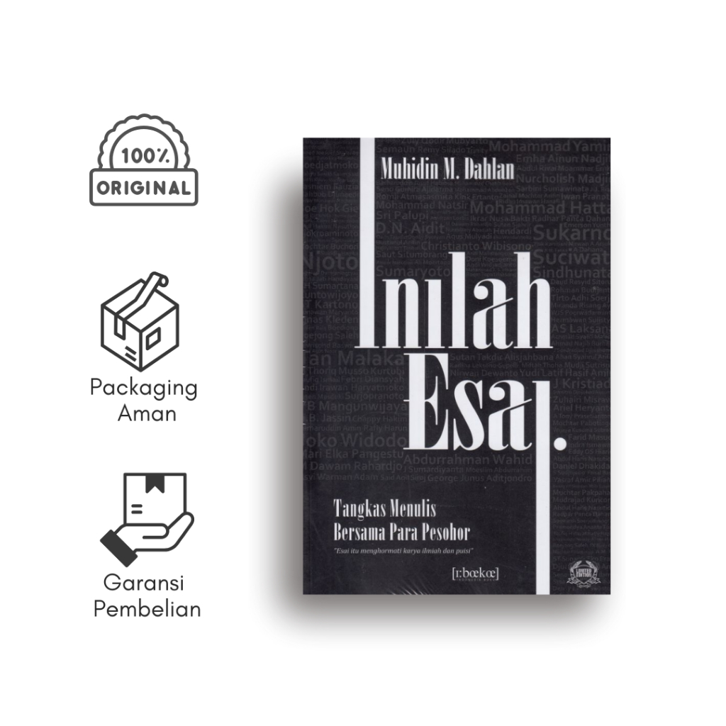 Jual Buku Inilah Esai Muhidin M Dahlan | Shopee Indonesia
