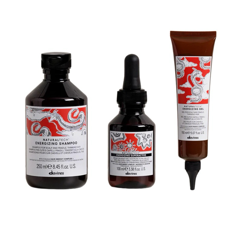 Jual Davines NaturalTech Energizing Shampoo / Super Active / Gel ...