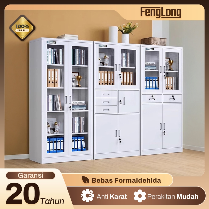 Jual Feng Long Cabinet Stainless Lemari Besi Arsip Loker Besi Lemari ...