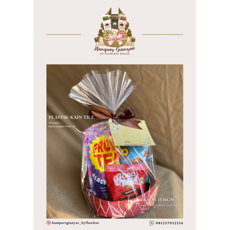 Jual PENYALIN SOK SALIN SOK HAMPERS PARCEL PARSEL BINGKISAN METATAH ...