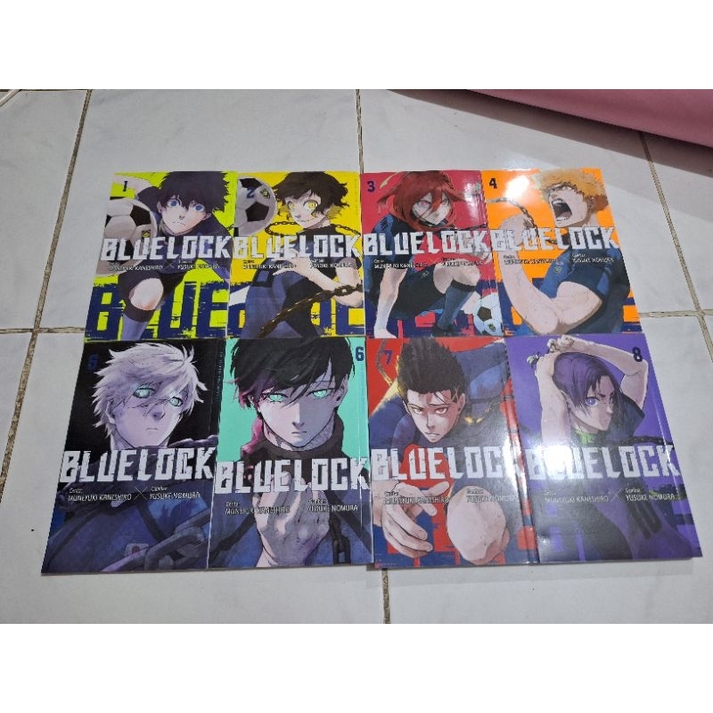 Jual Preloved Manga/Komik Blue Lock Vol. 1-8 | Shopee Indonesia