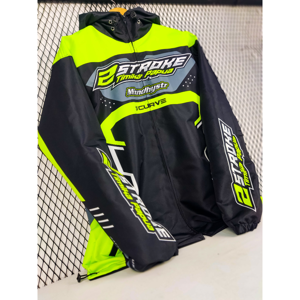 Jual JAKET RACING TASLAN/PARASUT WATERPROOF CUSTOM SESUAI PERMINTAAN ...