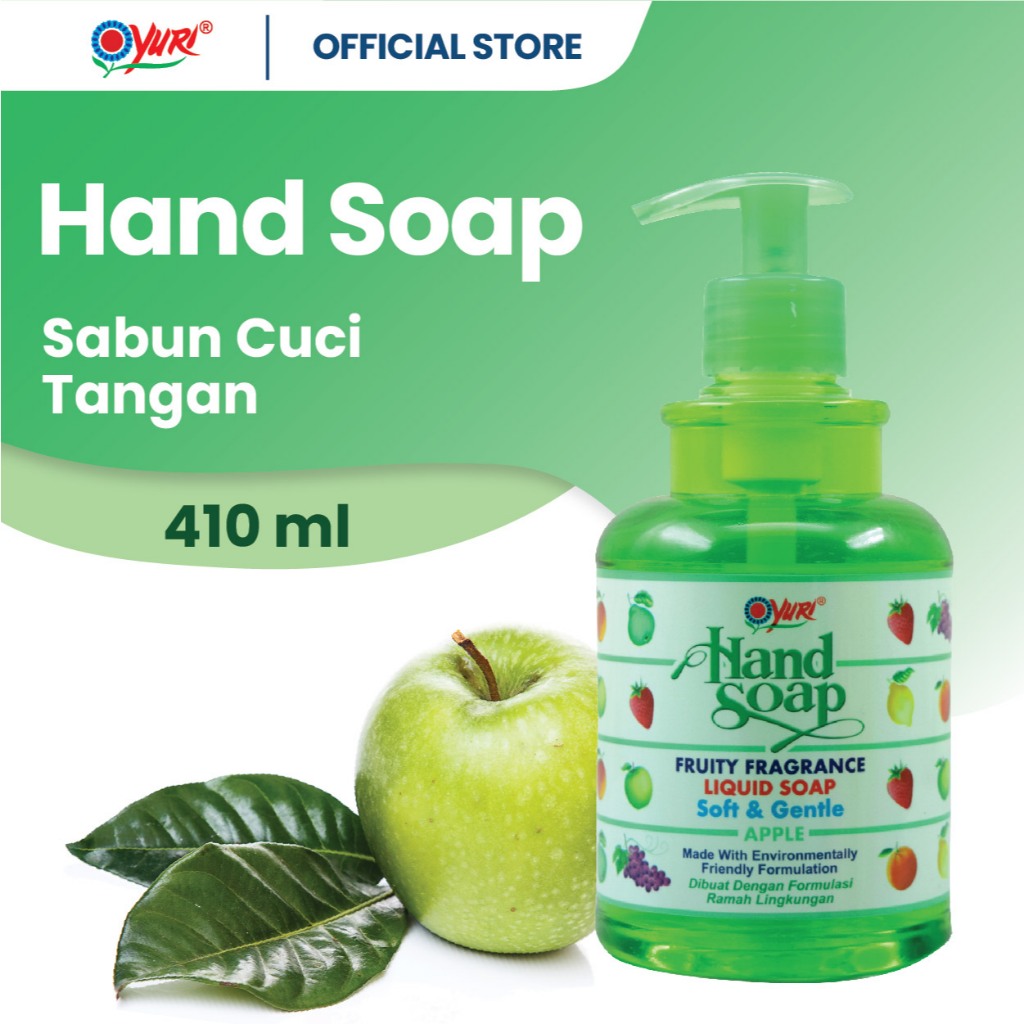 Jual Yuri Hand Soap Sabun Cuci Tangan 410 Ml | Shopee Indonesia