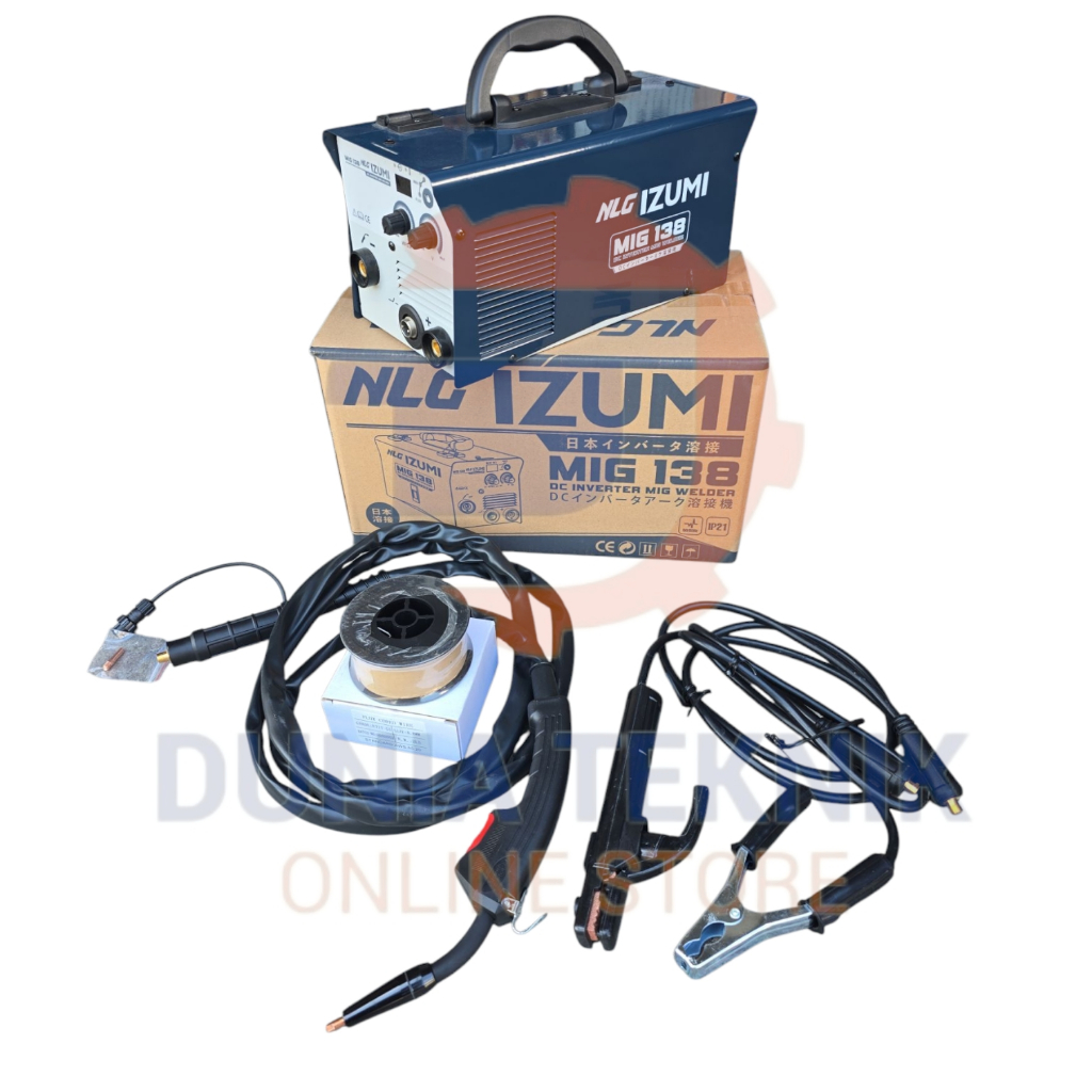Jual Mesin Las Listrik MIG IZUMI MIG138 GASLESS MMA / Mesin Las Travo ...